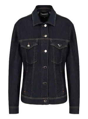 Emporio Armani Emporio Armani Comfort Denim Jacket Blue / Navy