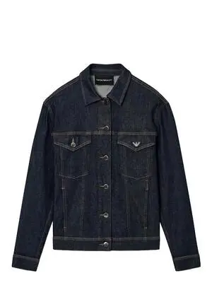 Emporio Armani Comfort Denim Jacket - Blue