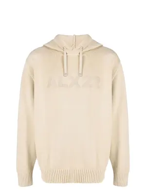 1017 Alyx 9sm Logo-print Hoodie - Neutrals