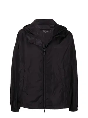 Dsquared2 Lightweight Zip-front Jacket - Black