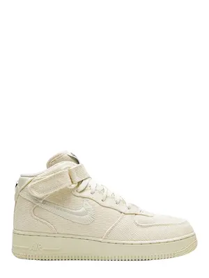 Nike X Stussy Air Force 1 Mid Sneakers - Neutrals