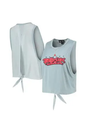 THE WILD COLLECTIVE Boston Red Sox Open Back Tank Top - Blue