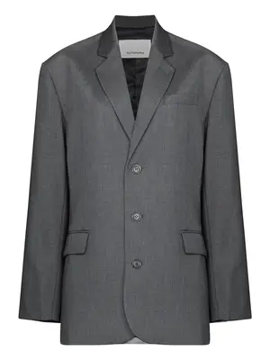 THE FRANKIE SHOP Gelso Oversized Blazer - Grey