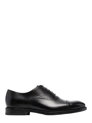 BRUNELLO CUCINELLI Brogue Lace-Up Leather Shoes