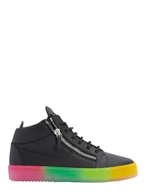 GIUSEPPE ZANOTTI Kriss Mid-top Sneakers - Black