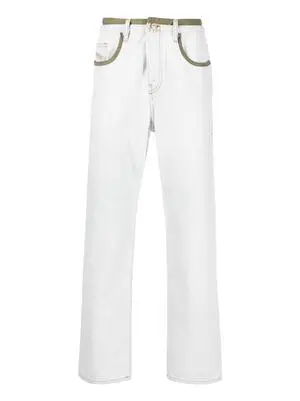 DIESEL D-viker Straight-leg Jeans - Neutrals