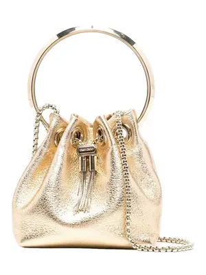 JIMMY CHOO Bon Bon Mini Bag - Gold