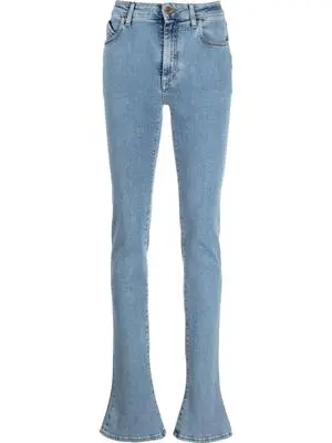 Attico Dione High-rise Slim Jeans - Blue
