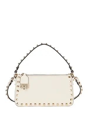 VALENTINO Valentino Garavani Rockstud Spike Mini Leather Shoulder Bag
