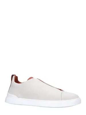 Zegna Triple Stitch Sneakers - White