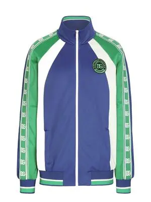 Dolce & Gabbana Colour-block Track Jacket - Blue