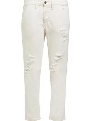 IRO PARIS Navrick Distressed Slim-Leg Jeans