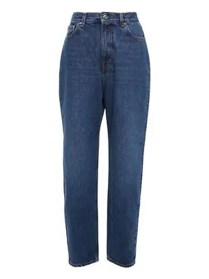 TOTEME High-rise Tapered Jeans - Blue