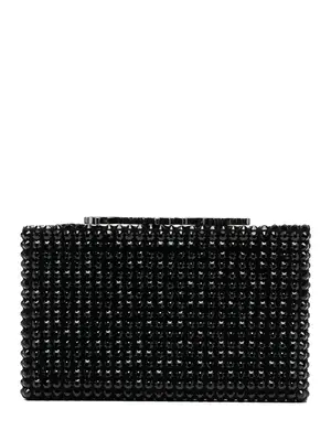 PHILIPP PLEIN Philipp Plein Crystal-Studded Snap Clutch