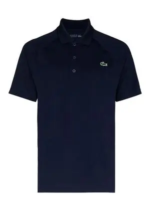 Lacoste Logo-patch Short-sleeved Polo Shirt - Blue