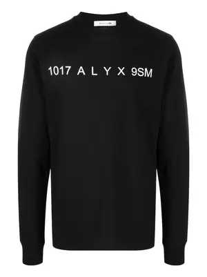 1017 Alyx 9sm Logo-print T-shirt - Black