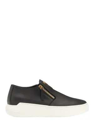 GIUSEPPE ZANOTTI Conley Zip Sneakers - Black