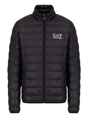 EA7 EA7 Packable Core Identity Puffer Jacket Red