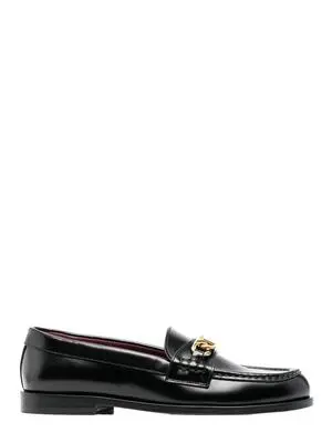 VALENTINO Valentino Garavani Vchain Leather Loafers