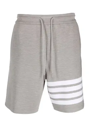 THOM BROWNE Thom Browne Ottoman Striped Track Shorts