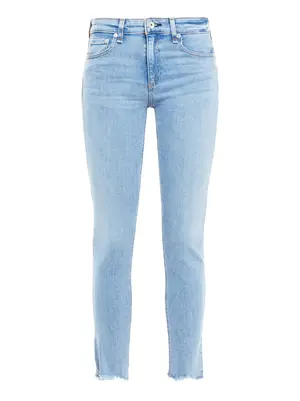 Rag & Bone Cate High-rise Skinny Jeans - Light Denim