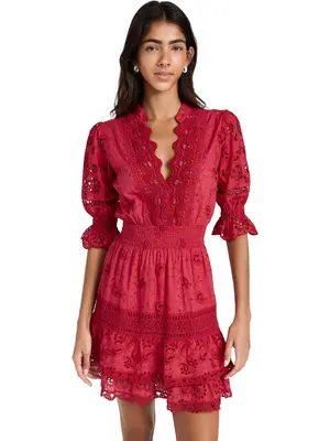 Temptation Positano Hollywood Mini Dress - Red