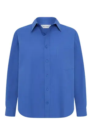 Matteau Matteau The Relaxed Button-Front Shirt Yves Blue