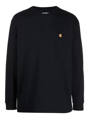Carhartt Work In Progress Chase Cotton Jumper - Blue