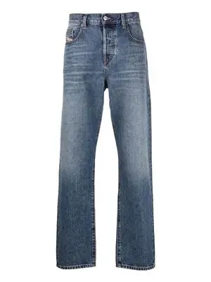 DIESEL® 2020 D-viker Straight-leg Jeans - Blue