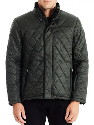 Tumi Quilted Luxe Jacket - Black