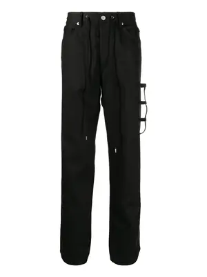 TAKAHIROMIYASHITA THESOLOIST. Straight-leg Trousers - Black