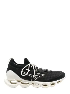 Mizuno Side Logo Low-top Sneakers - Black