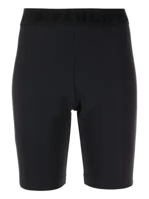 Givenchy Logo-waistband Biker Shorts - Black