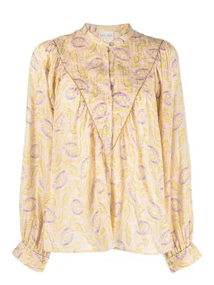 FORTE_FORTE Forte Forte Abstract-Print Blouse