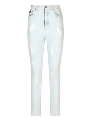 DOLCE & GABBANA Grace Distressed Skinny Jeans