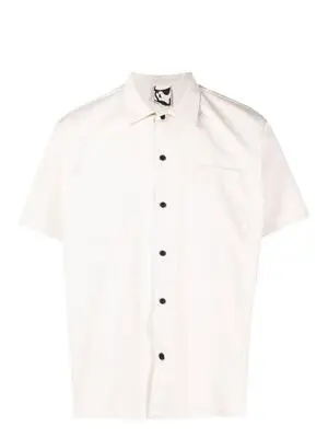 GR10K Chest Patch-pocket Detail Shirt - Neutrals