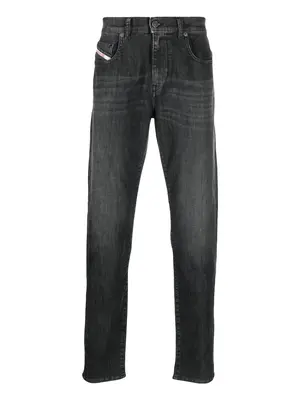 DIESEL® D-strukt Slim-cut Jeans - Black
