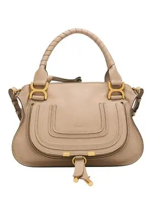 Chloé Chloe Marcie Small Satchel Bag Boyish Brown