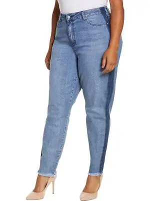 STANDARDS & PRACTICES Standards & Practices Stripe High-Waist Skinny Jeans