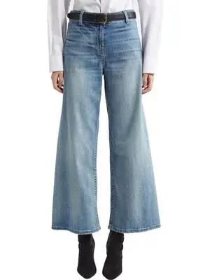 NILI LOTAN Megan Wide-leg Jeans - Summer Wash