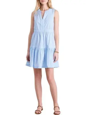 Vineyard Vines Harbor Seersucker Sundress - Seersucker-jake Blue