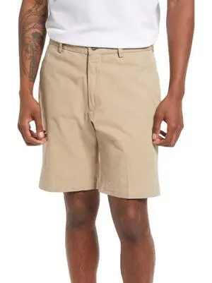 BERLE Berle Charleston Flat-Front Shorts