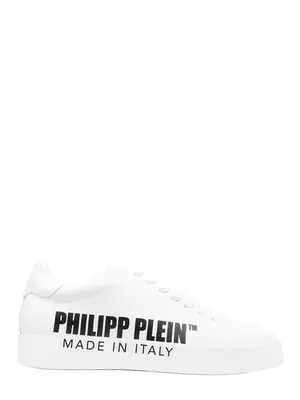 Philipp Plein Logo-print Low-top Sneakers - White