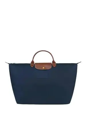 Longchamp Le Pliage Holdall Bag - Blue
