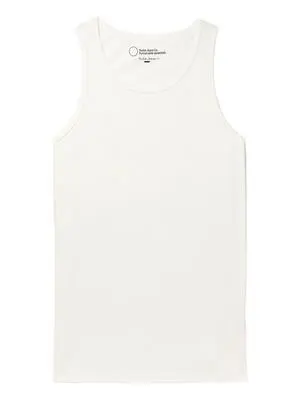 Nudie Jeans Slim-fit Organic Cotton-jersey Tank Top - Neutrals
