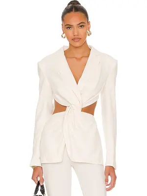 L'academie L'Academie Emmy Blazer Ivory