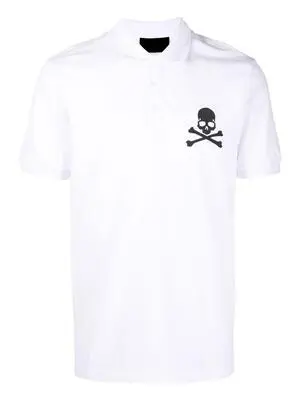 PHILIPP PLEIN Short Sleeve Polo Shirt