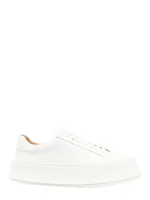 JIL SANDER Low-top Lace-up Sneakers - Neutrals