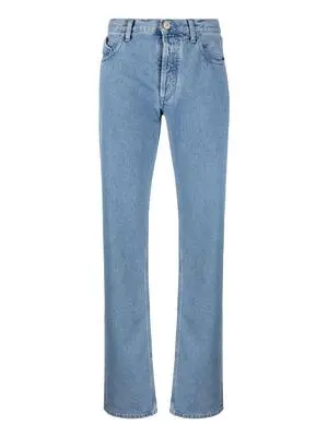 Attico Straight-leg Boyfriend Jeans - Blue