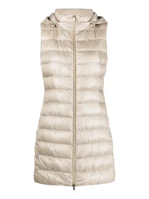Herno Goose-down Padded Gilet - Neutrals